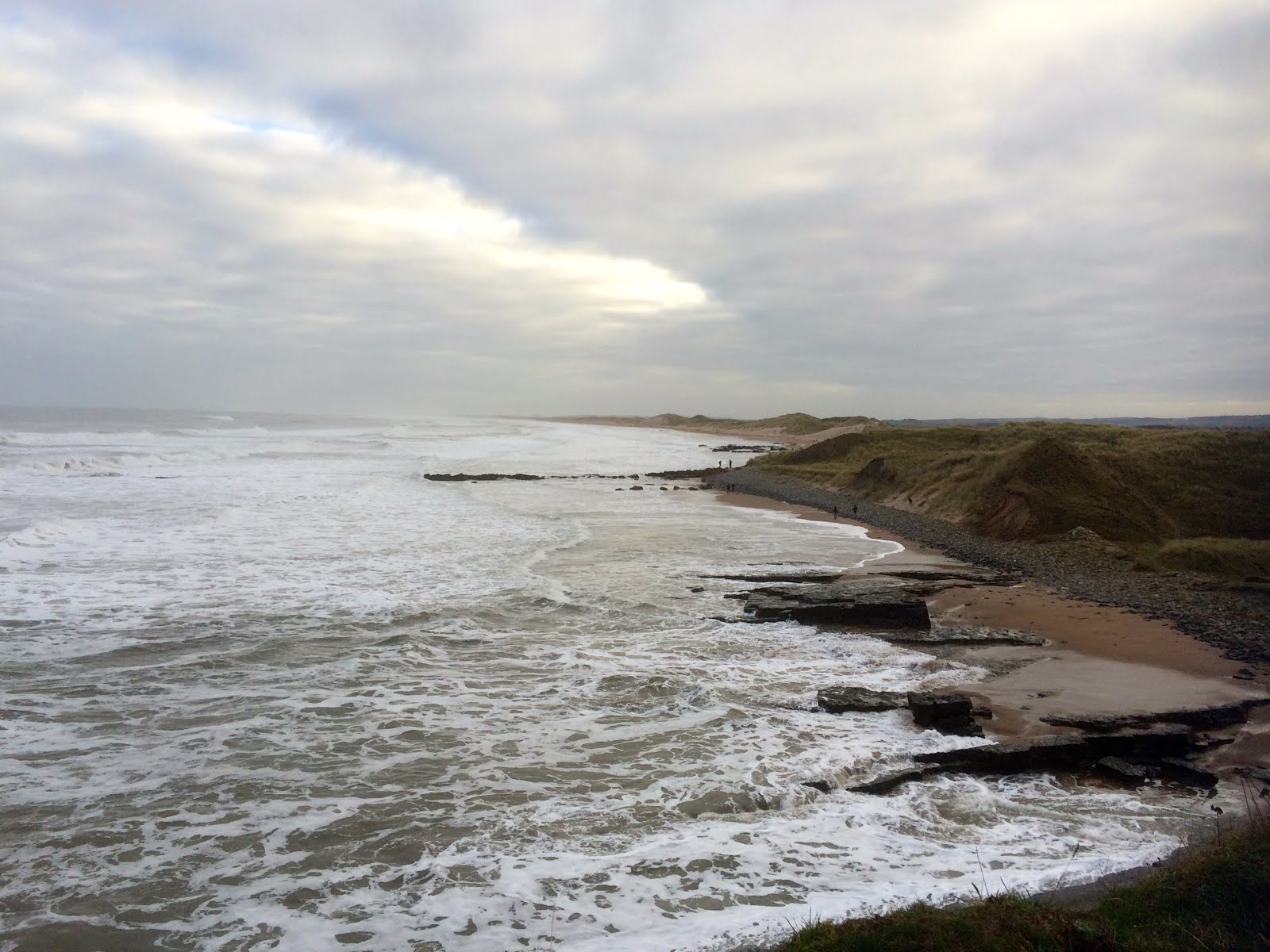 Days out in the Borders : Cocklawburn Beach
