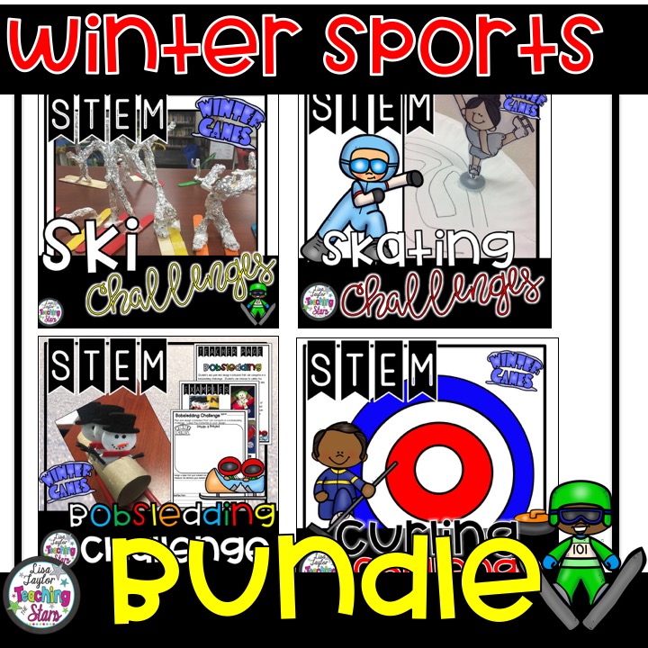 February STEM Challenges and Winter Games STEM Challenges - Teaching ...