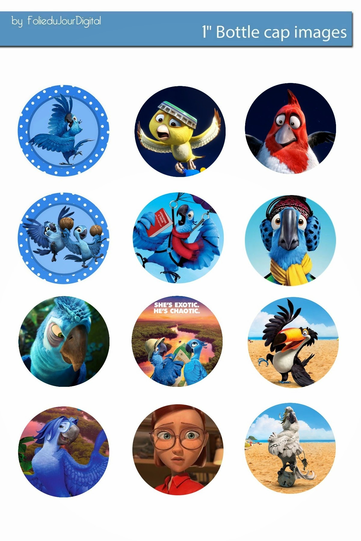 Free Bottle Cap Images: Rio 2 Free bottle cap images