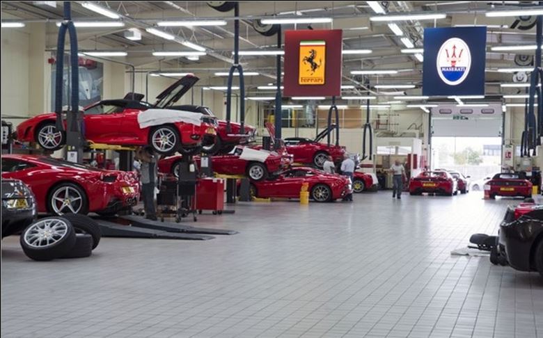 CAD Creations Website: Drawing from the archives - Ferrari Garage (2002)