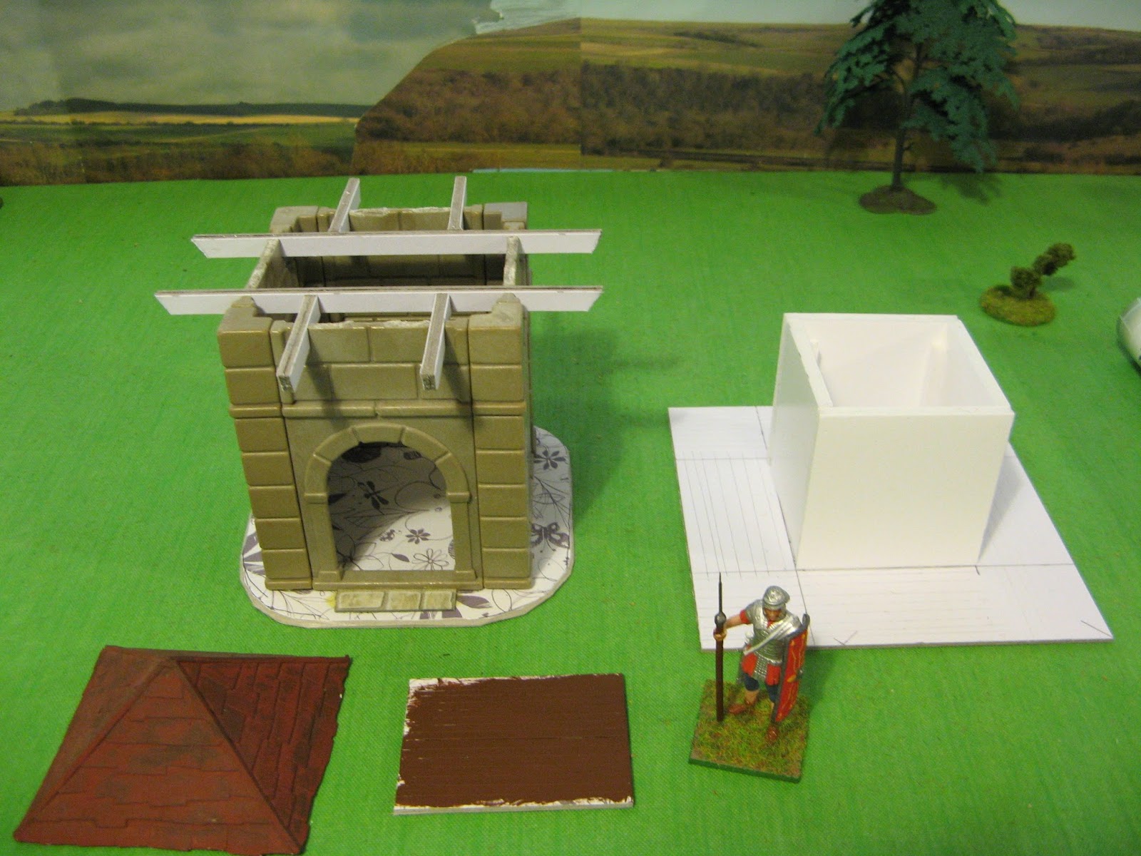 By Toutatis !: Roman Watchtower - work in progress (1)