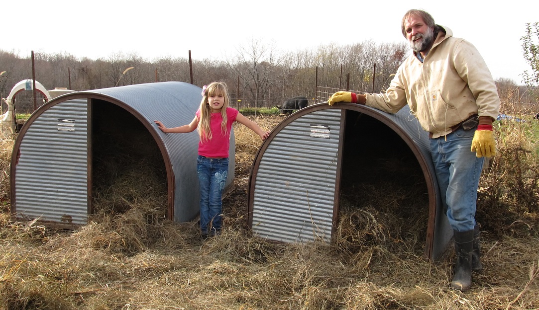Wickham Family Farm: Port-a-huts