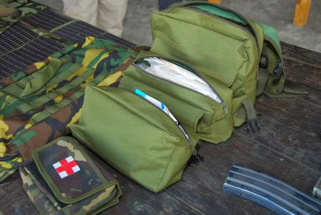 Webbingbabel: Philippine Army Combat Life Saver Kit Bag