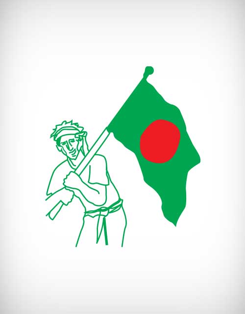 bangladesh flag vector-5