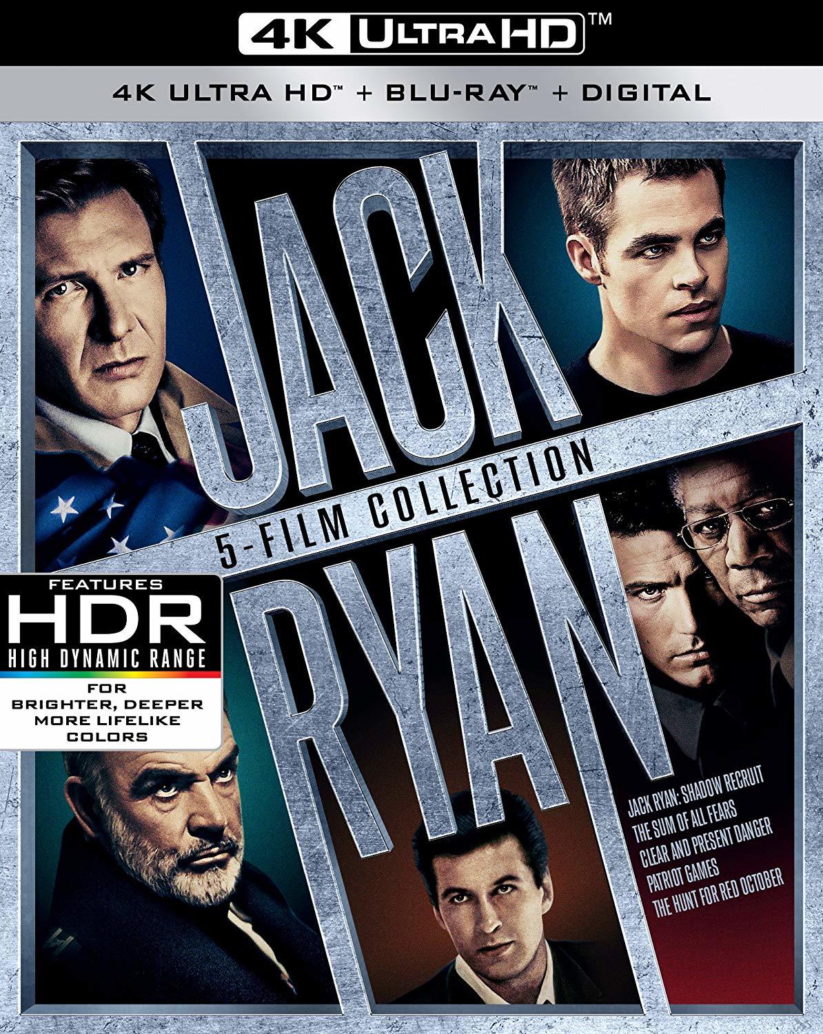 Nouveauté 4K Ultra HD Blu-ray : Jack Ryan Collection