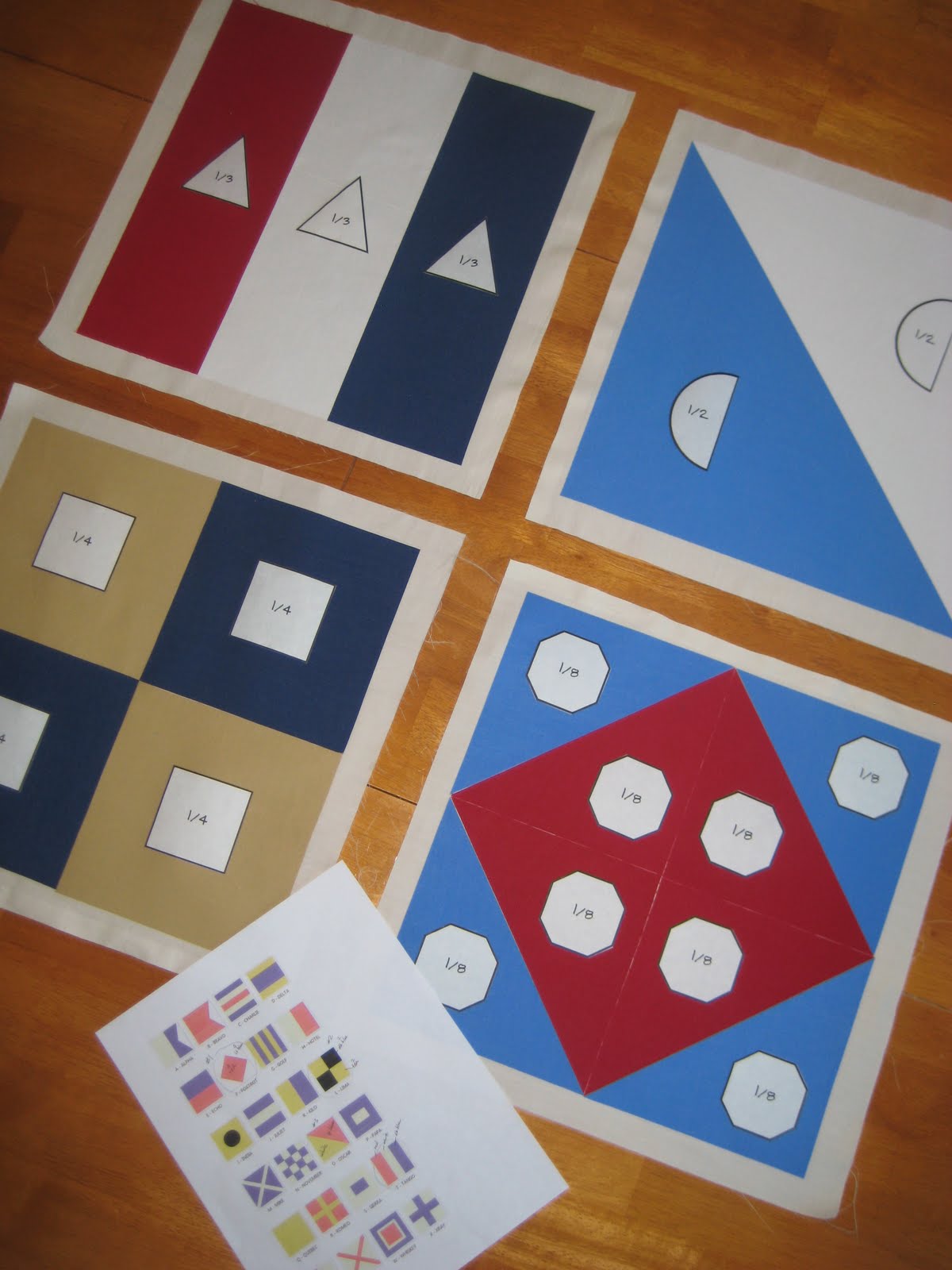 Relentlessly Fun, Deceptively Educational: Making Nautical Fraction Flags