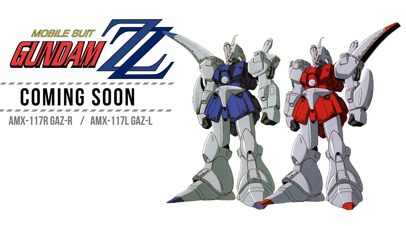 P-Bandai: HGUC 1/144 AMX-117L Gaz-L / AMX-117R Gaz-R Announced