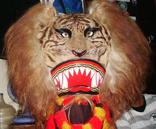 kepala barongan reog ponorogo
