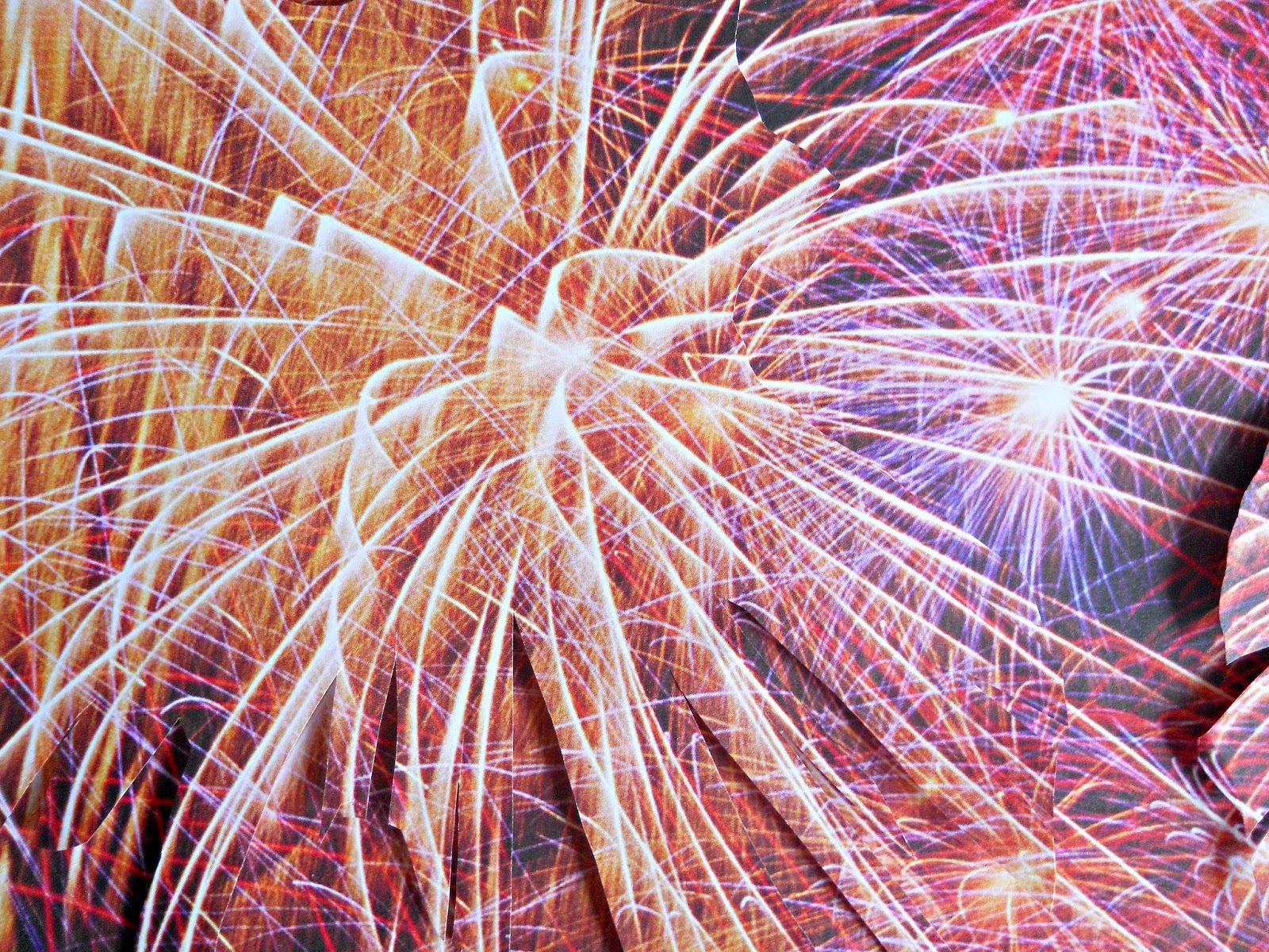 3D Firework Wall Art DIY - Running With A Glue Gun