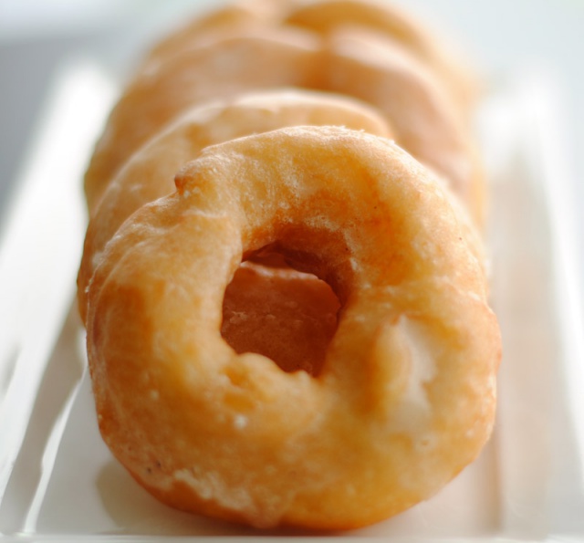 Donas rellenas de helado