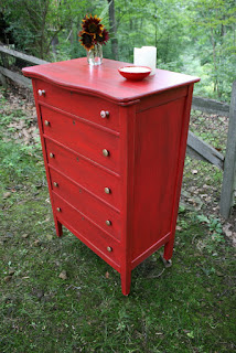 Roots and Wings Furniture Blog: No. 132 Red Oak Dresser