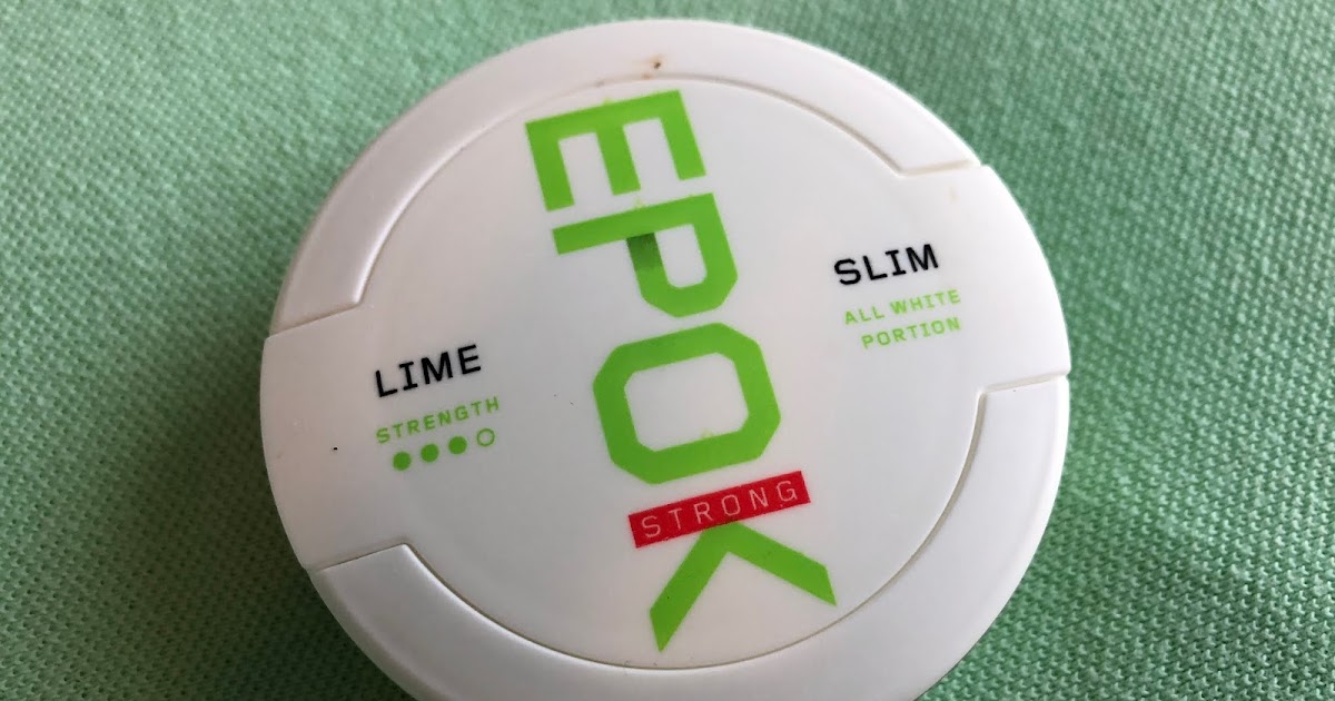 Epok Lime (Strong) - Review (Discontinued). 31 January 2017.