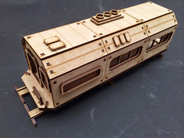 Tabletop Fix: Shark Mounted Lasers - New MDF Train