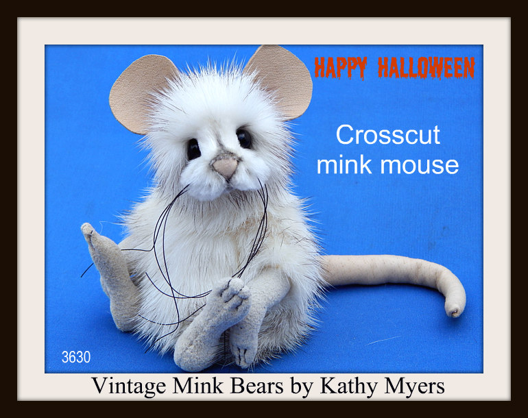 Designed By Kathy Myers: Crosscut mink mouse