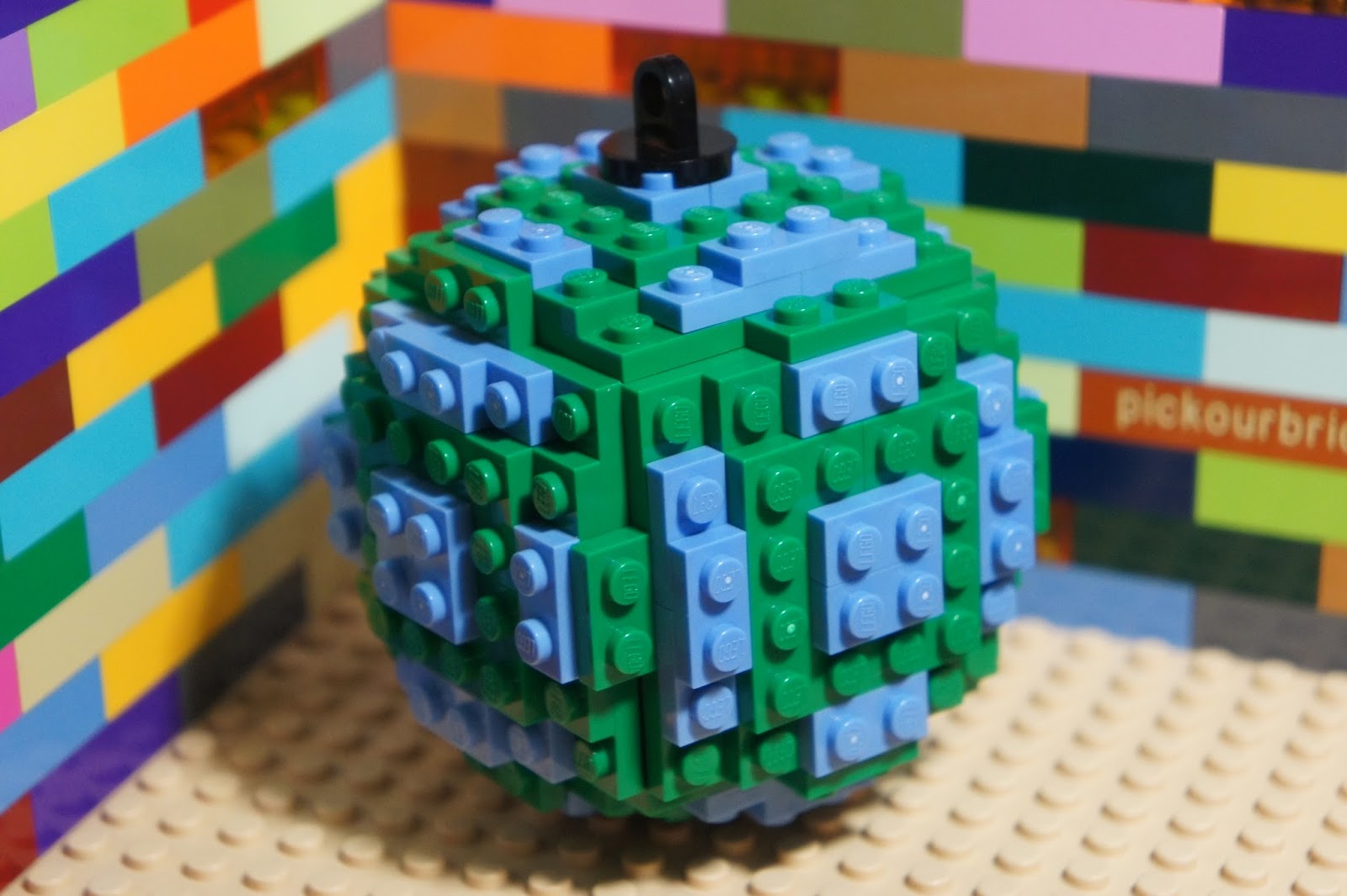 LEGO Christmas Ball ORNAMENT for Xmas Tree ~ stores.ebay.com/pickourbricks