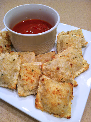 Edible Morsels: Crispy Baked Ravioli