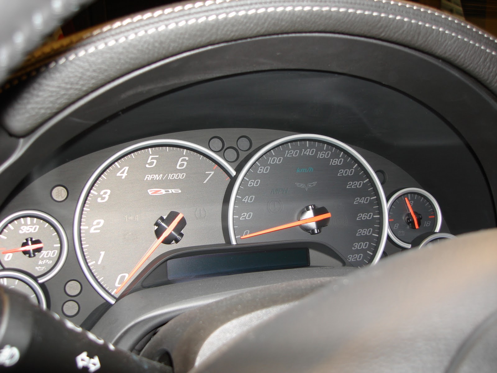 carsganster: Chevrolet Corvette ZO6 Interior