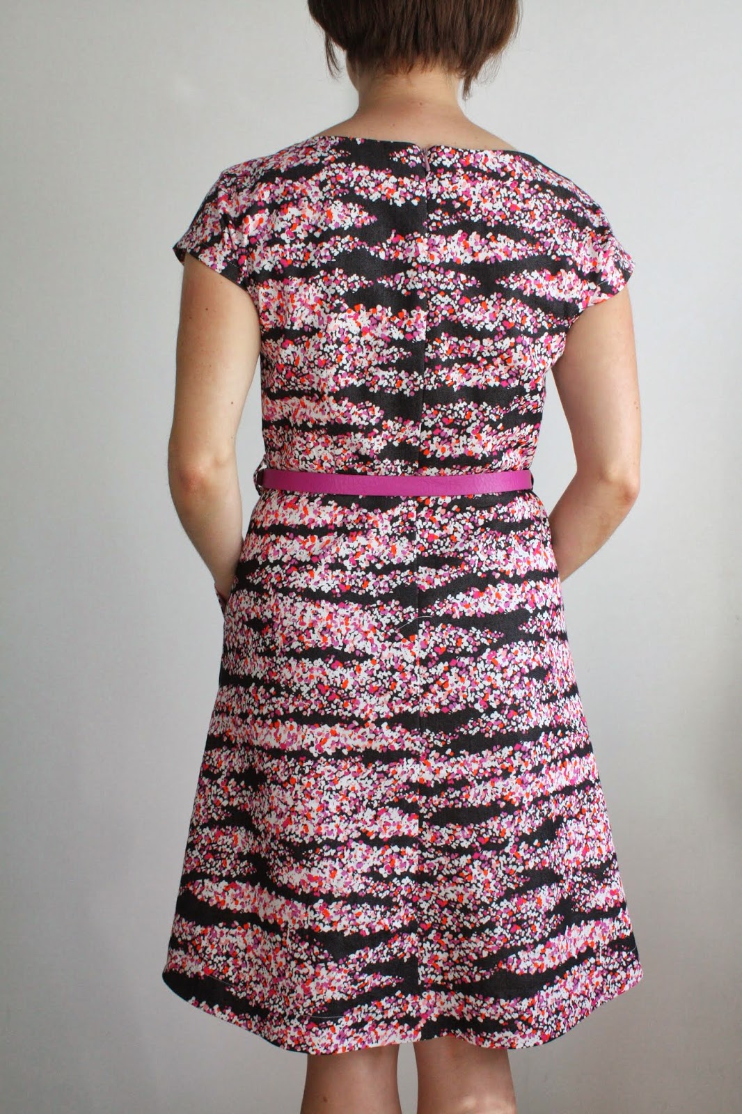 Nicole at Home: All-time favorite dress pattern, in stretch denim