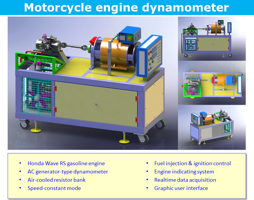 Motorcycle engine test bench | Nguyễn Hoàng Duy: Motorcycle engine test ...