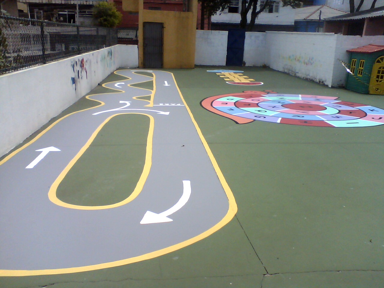 Jogos Para Pintar No Chão Da Escola - FDPLEARN