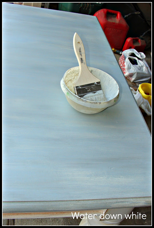 LaTeDa Designs: Table Top Refinish