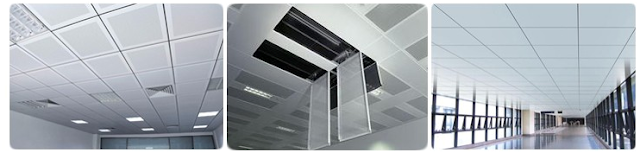 Aluminium ceiling and wall panel: Aluminum lay in and clip in ceiling