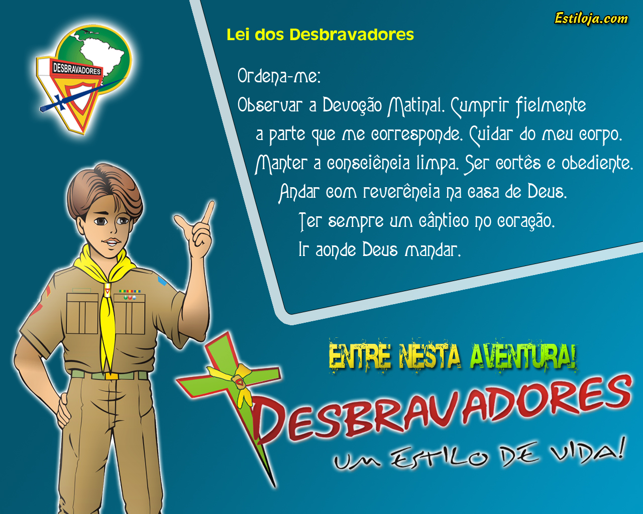 Lei Do Desbravador Ilustrado - EDUCA