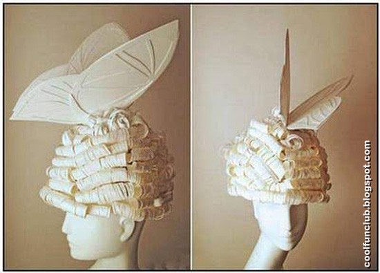 CoolFunClub: Stylish Paper Wigs