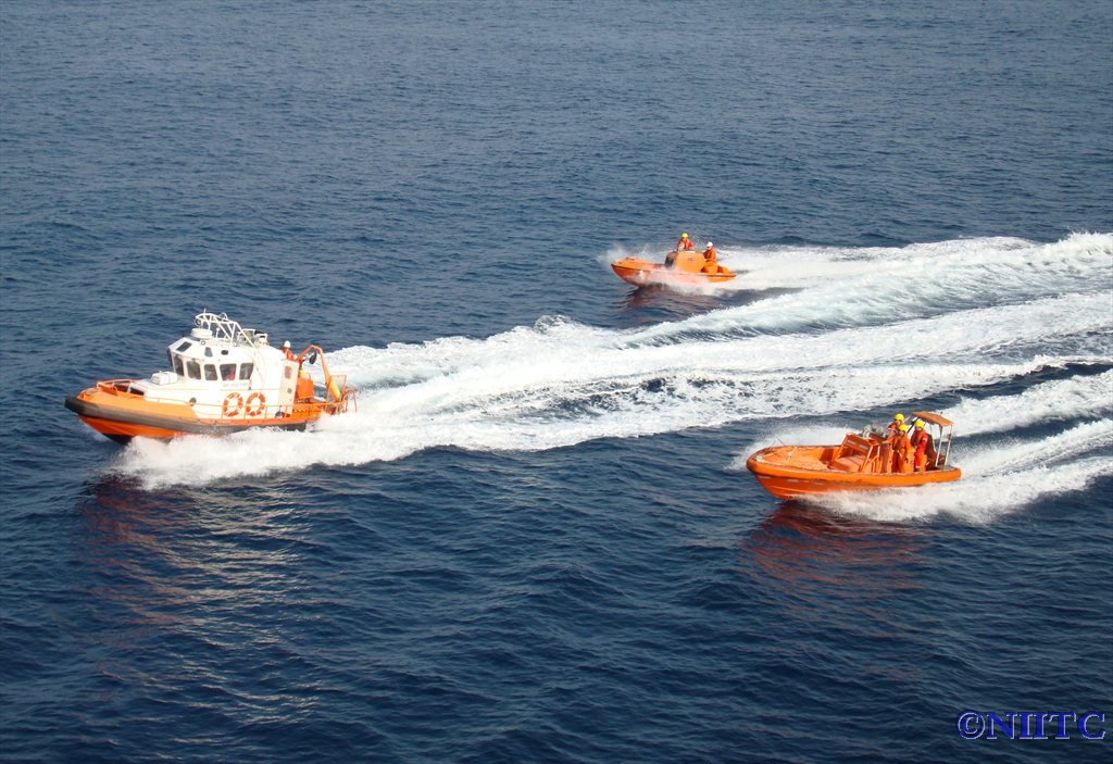 Captain Niit's log: Fast Rescue Craft training