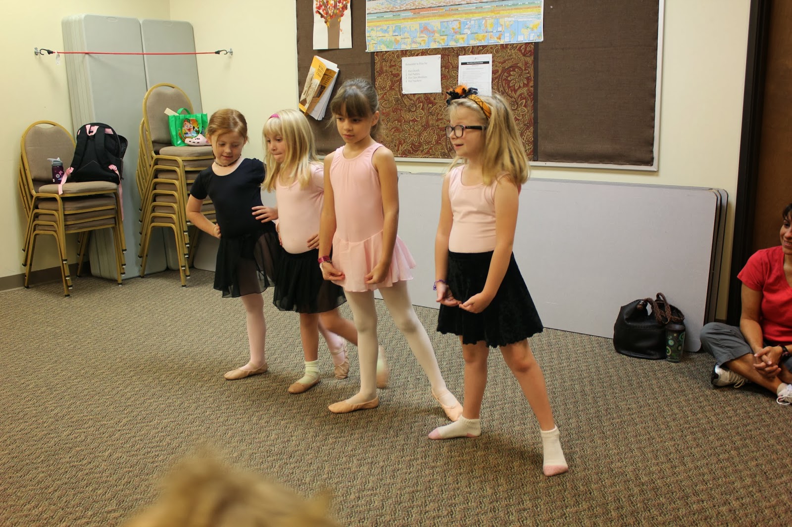 Richards Family Six: ballet lessons for 2