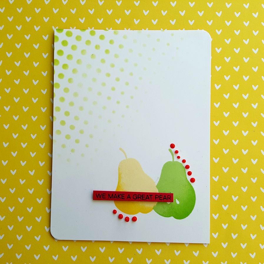 JOYFUL THINGS DESIGN: WE MAKE A GREAT PEAR (1)
