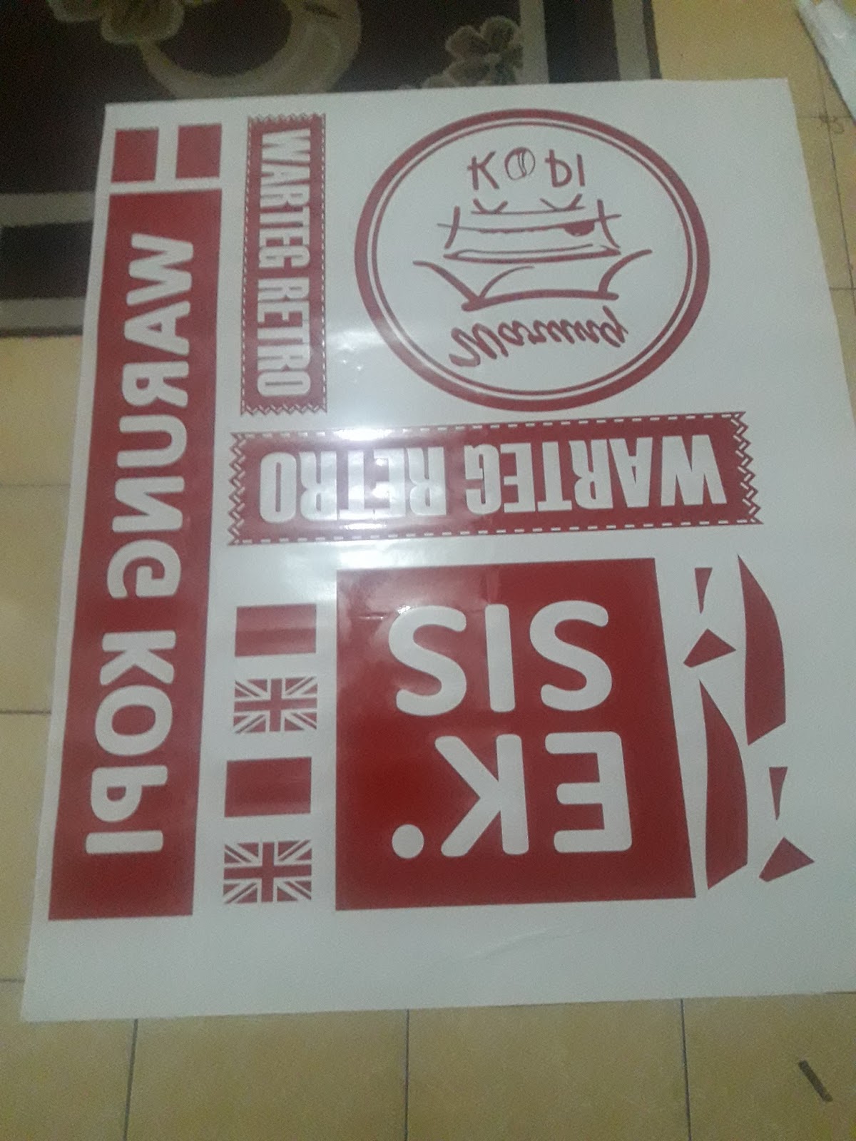 Cutting sticker & digital Printing - 212 Sticker - Cutting Stiker Bandung