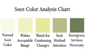 What does the color of your snot and lung phlegm mean