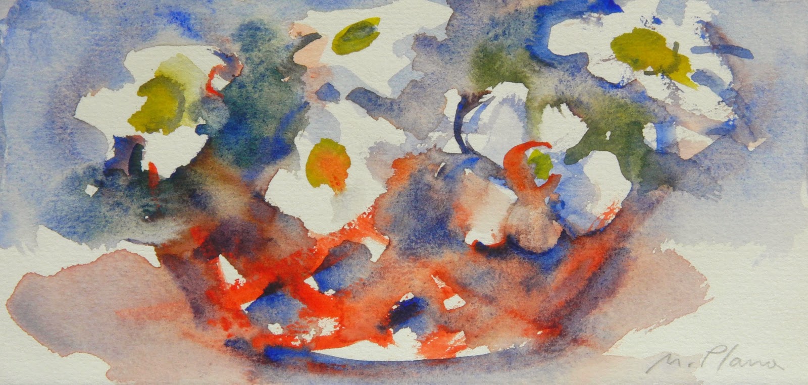 MANEL PLANA: Gerros amb flors, "Floreros"