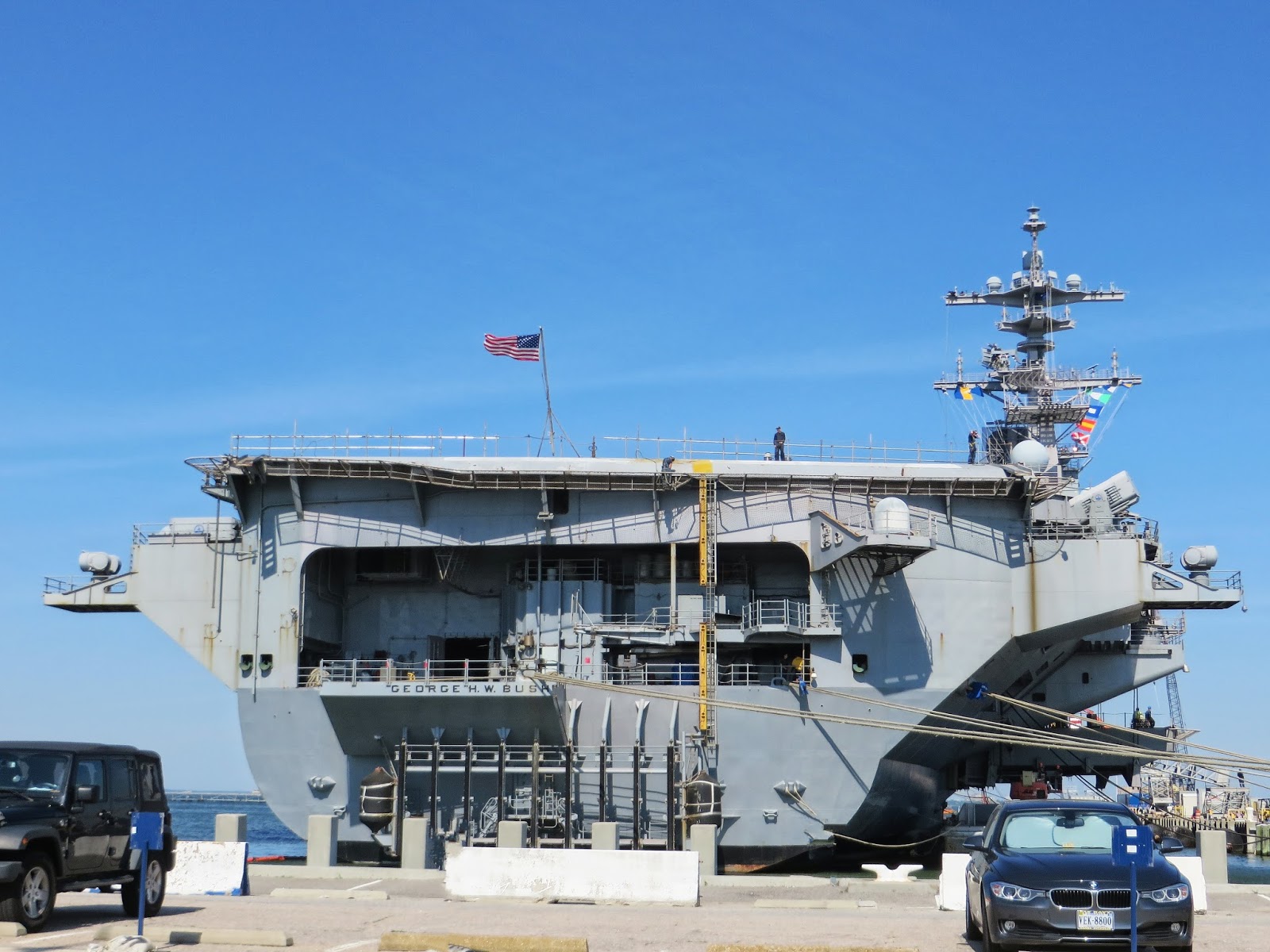 My World in Pennsylvania and Beyond: USS George H.W. Bush CVN-77