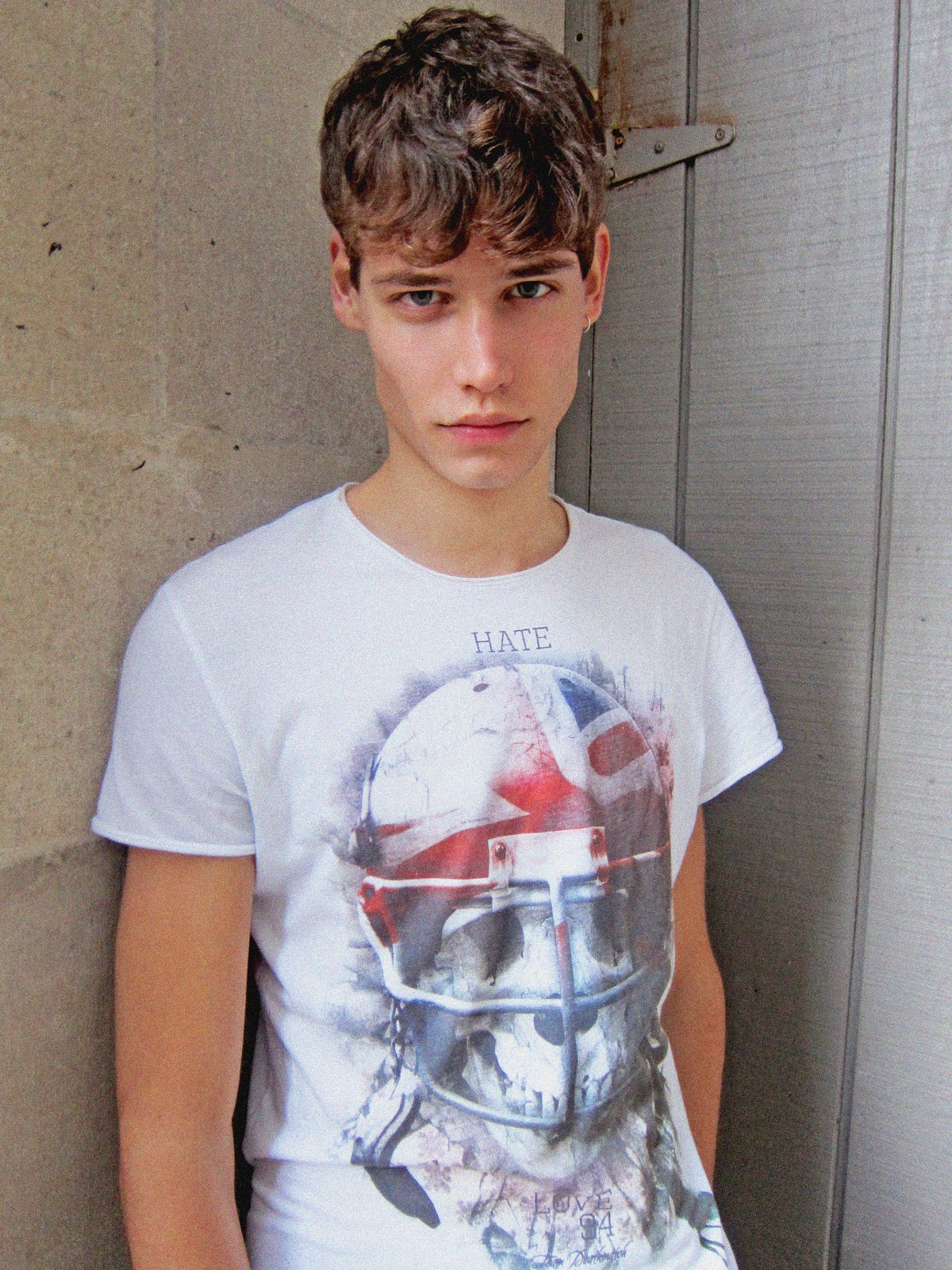 Lovely boy Florian Poddelka nature - upfland