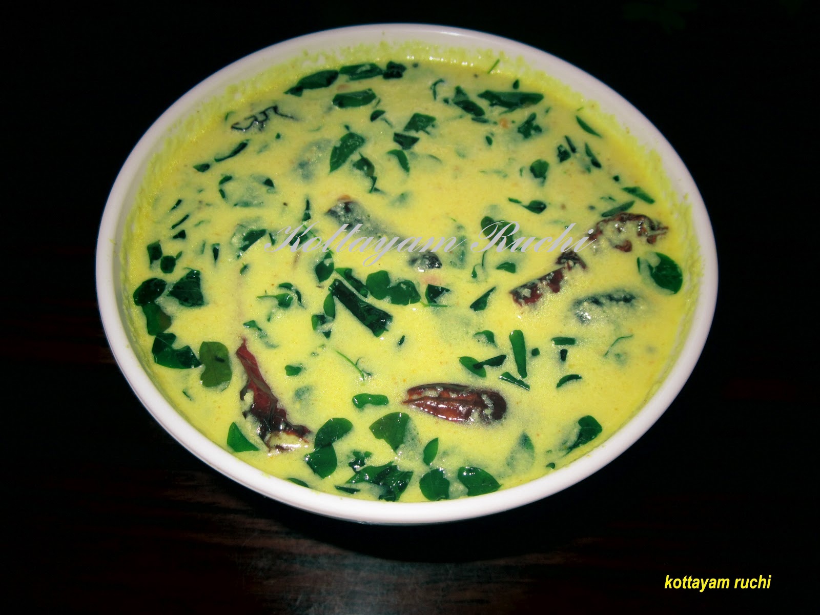 kottayam ruchi: മുരിങ്ങയില തേങ്ങ അരച്ച കറി/ Muringayila thenga curry ...