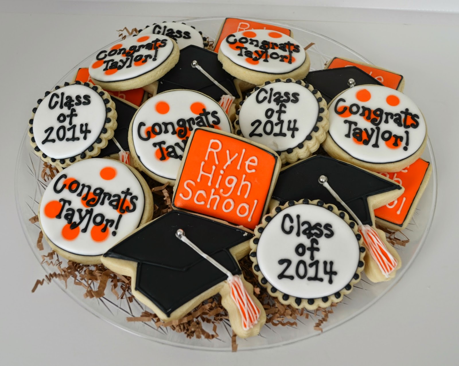 Hello Cupcake!: Ryle High School Graduation Cookies