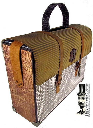 The Gentleman Crafter: It's Done! The Gentleman's Satchel Tutorial!