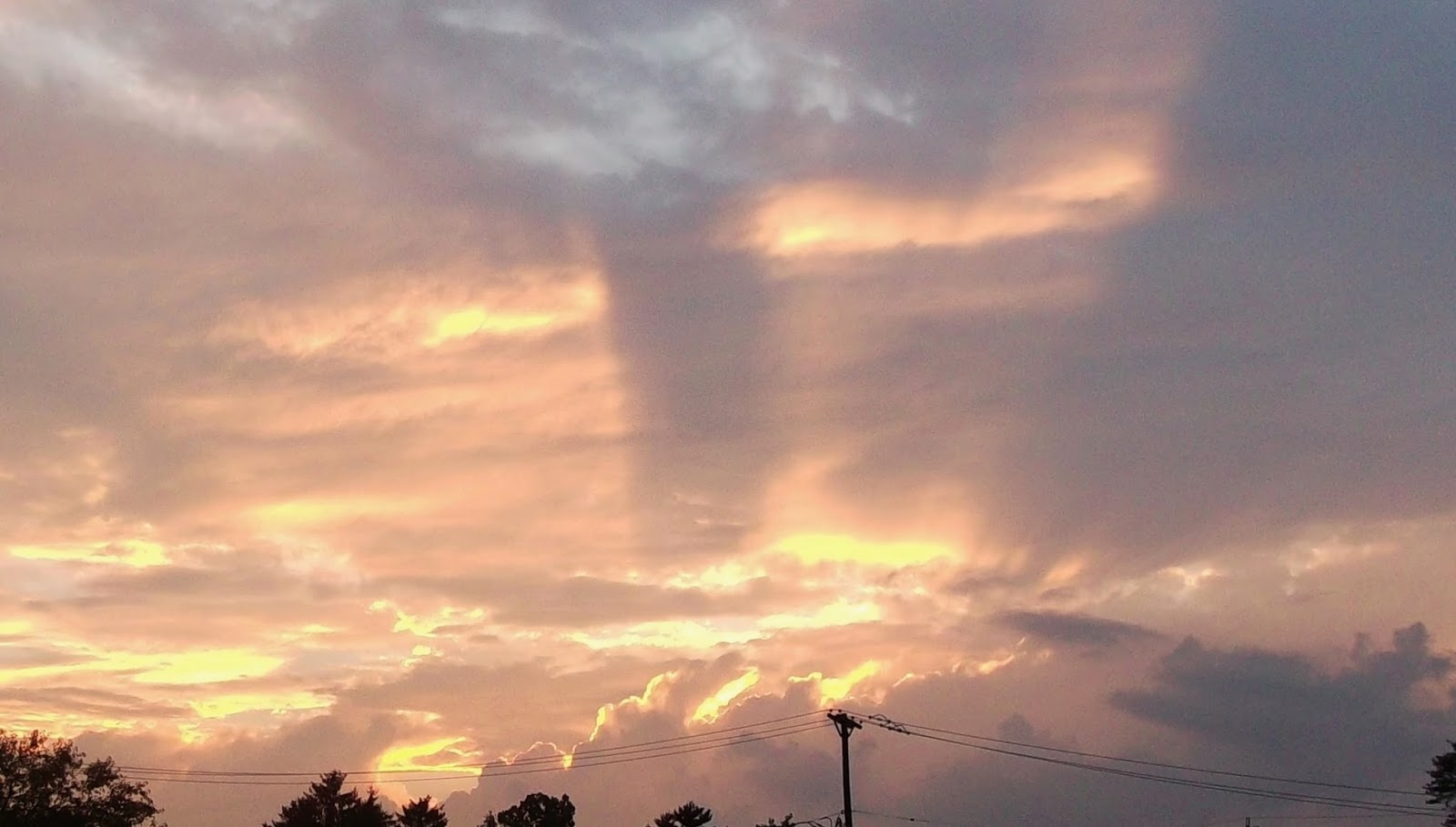 In The Shadow of His Wings: Wordless Wednesday -- Sunrise, Sunset