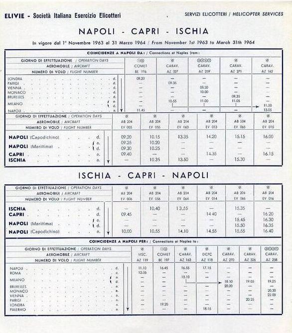 Airline memorabilia: Elivie (1963)