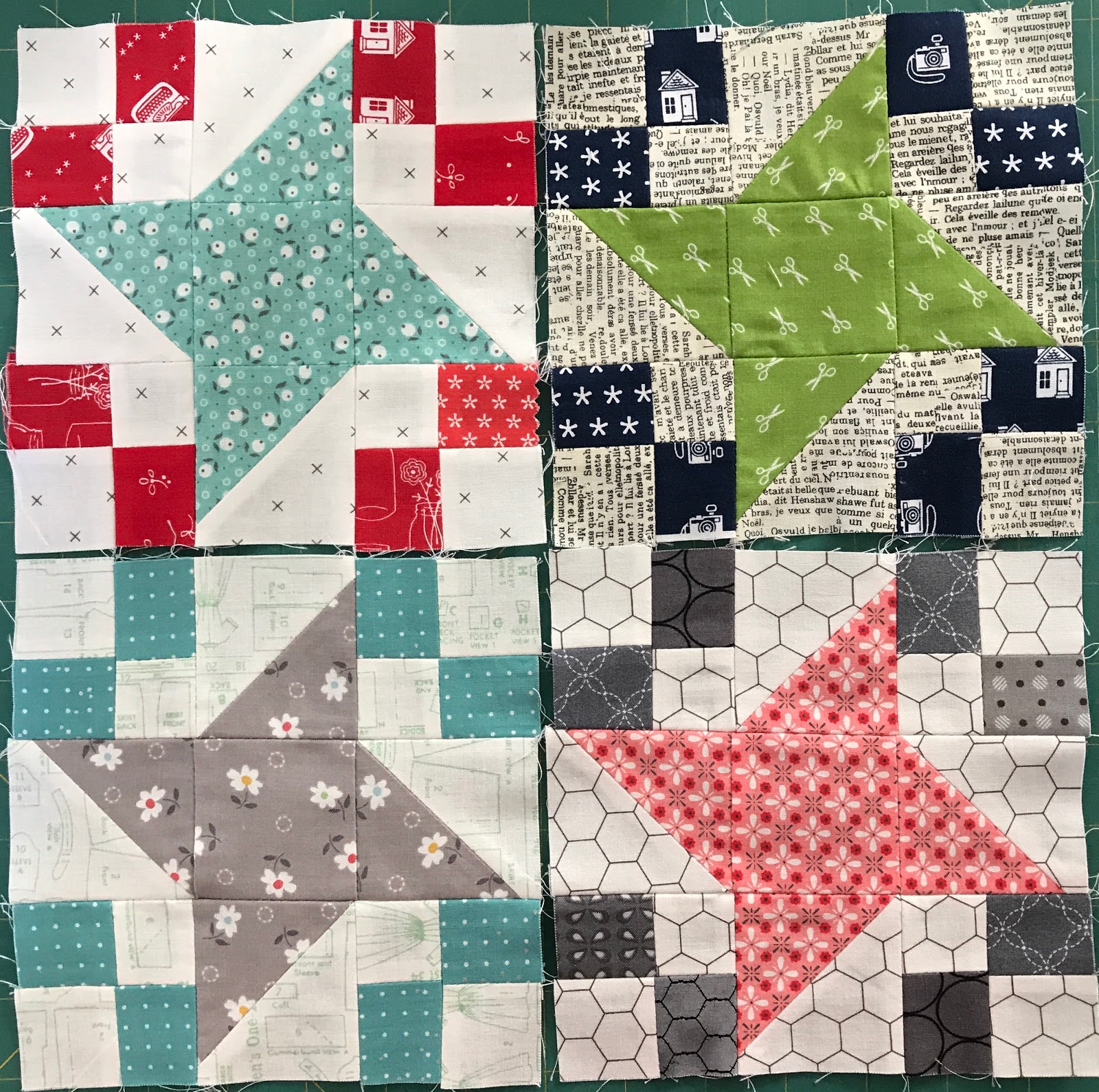 dream quilt create: Vintage Block Along