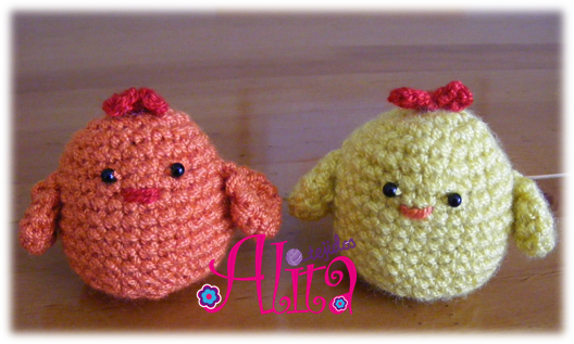 Alita Tejidos: Pollitos amigurumis.