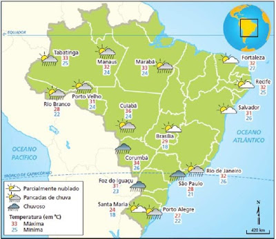 Geografia Fácil: Tempo atmosferico