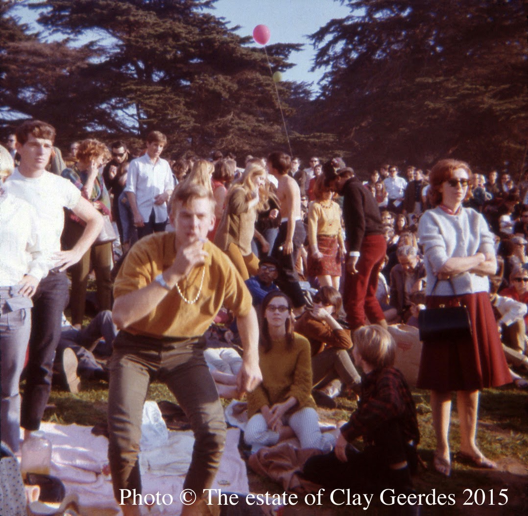 The Clay Geerdes Archives: Human Be-In, Golden Gate Park, San Francisco ...
