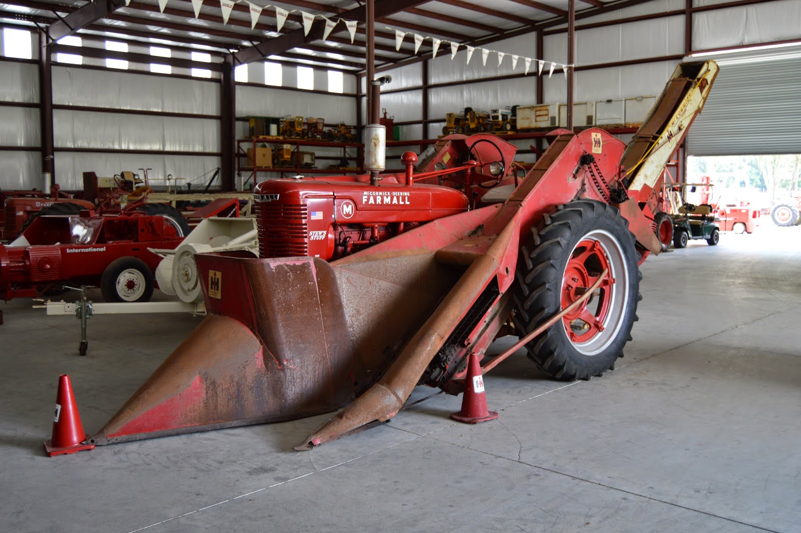 Industrial History: Corn Pickers and Cribs