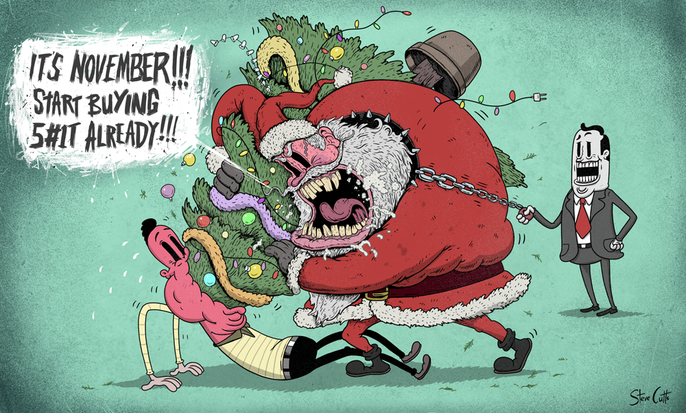 Conectados en reli: Cortos e ilustraciones de Steve Cutts