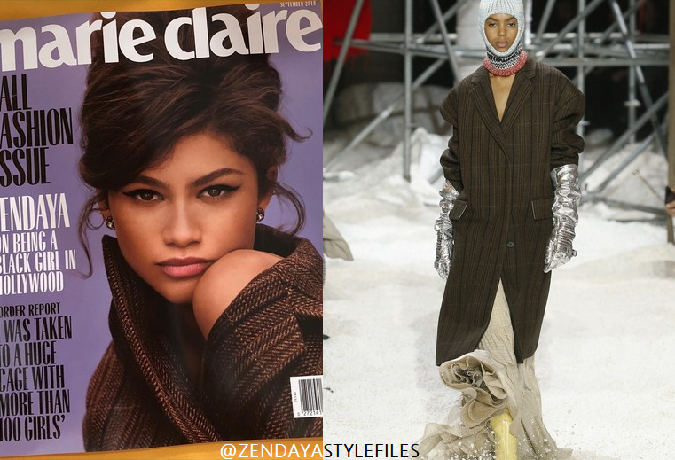 Zendaya For Marie Claire's September Issue!