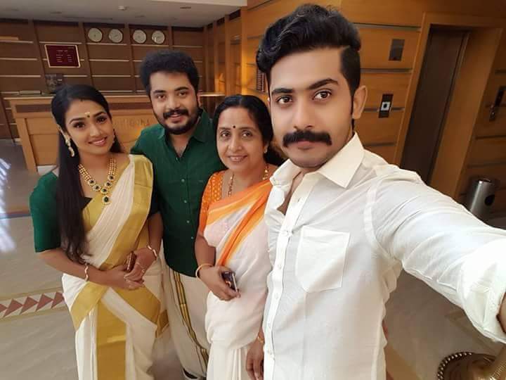 Serial Actress Vidhya-Vinu Mohan Stills ~ Kerala Online