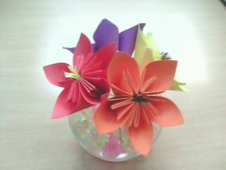 Michart: Origami Kusudama Flower